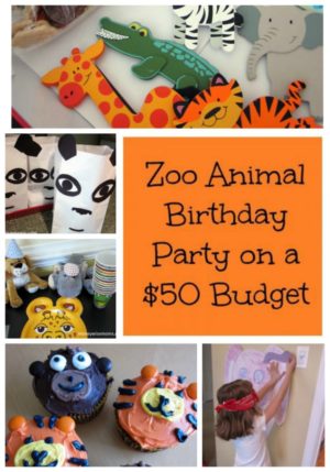 Zoo Animal Birthday Party on $50 Budget - Moneywise Moms - Easy Family ...