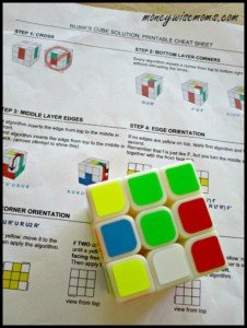 Rubik's Cubes Rock! What You Need to Know - Moneywise Moms