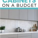 How to Update Kitchen Cabinets on a Budget - Moneywise Moms