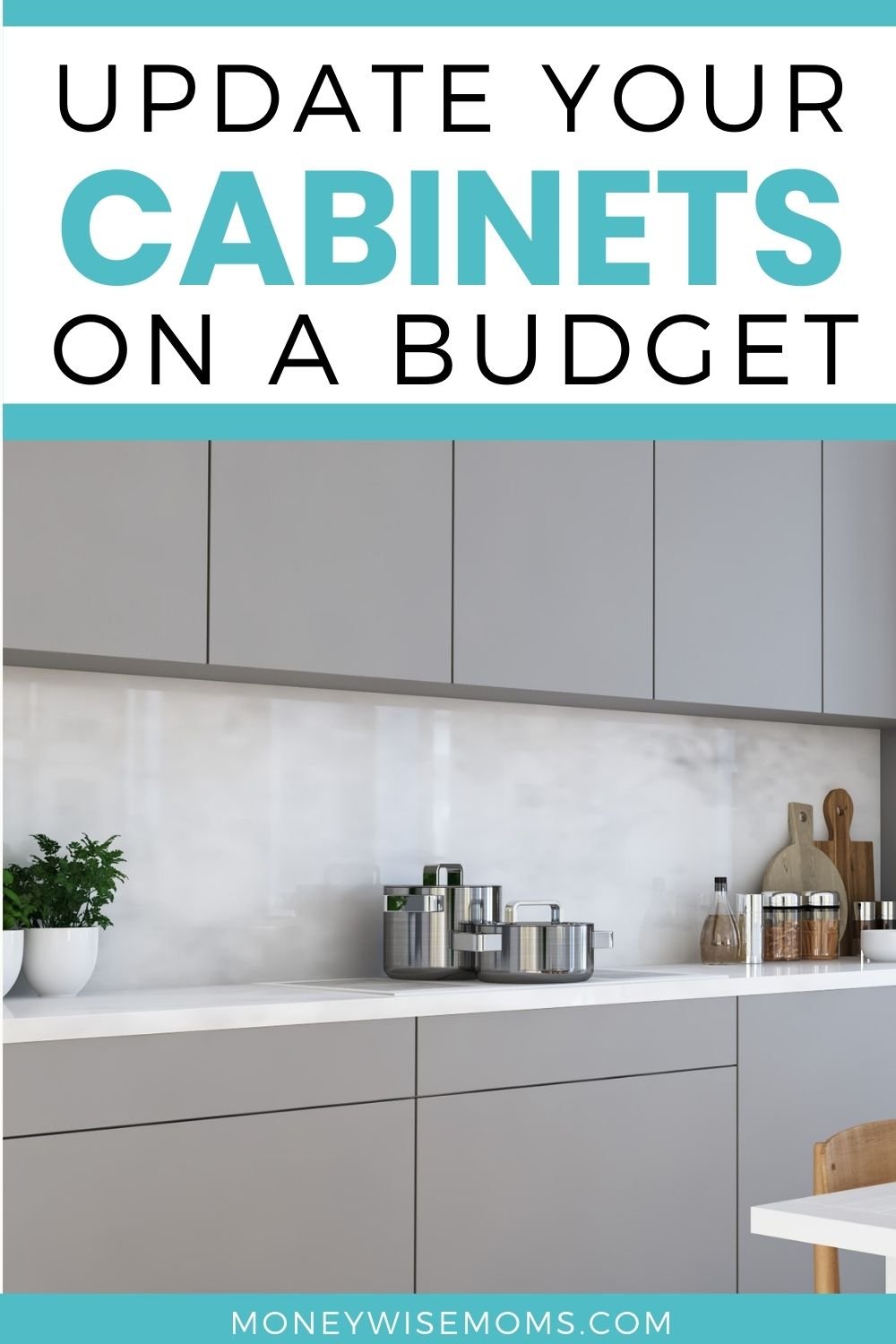 How to Update Kitchen Cabinets on a Budget - Moneywise Moms