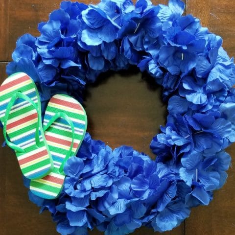 How to Make a Dollar Tree Summer Wreath in 15 Silly Steps - Moneywise ...