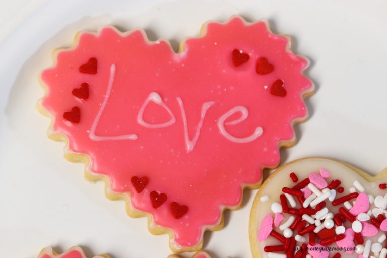 Valentine Heart Cookies Recipe - Moneywise Moms - Easy Family Recipes