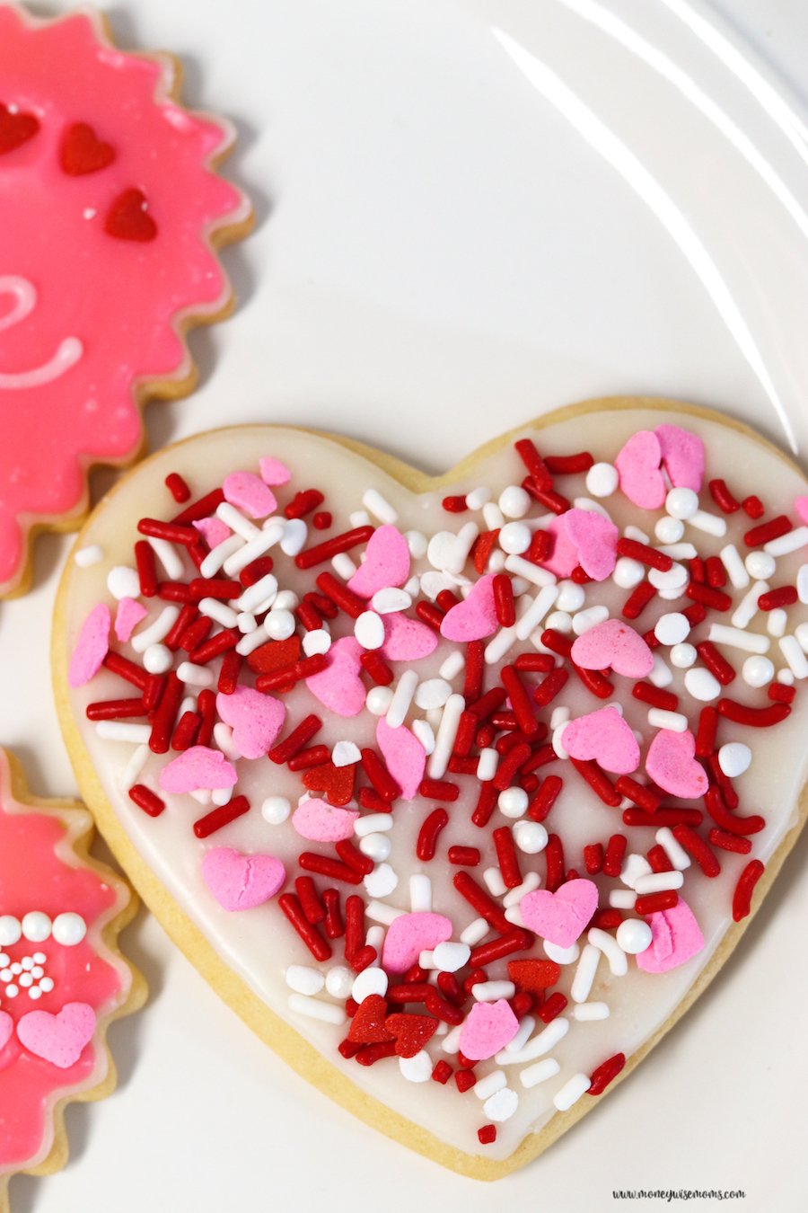 Valentine Heart Cookies Recipe - Moneywise Moms - Easy Family Recipes