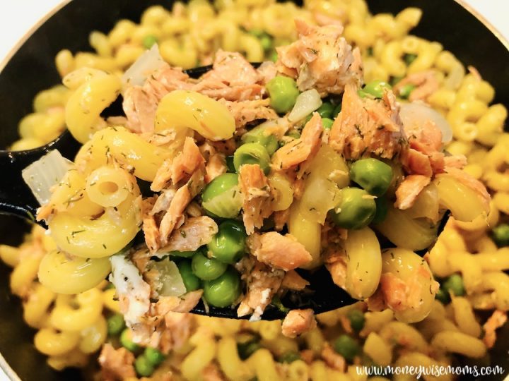 Easy Salmon Pasta Recipe - Moneywise Moms