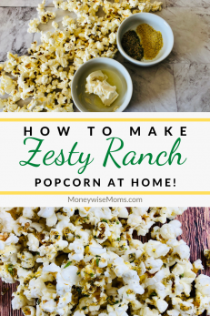 Zesty Ranch Popcorn Makes a Savory Treat - Moneywise Moms - Easy Family ...