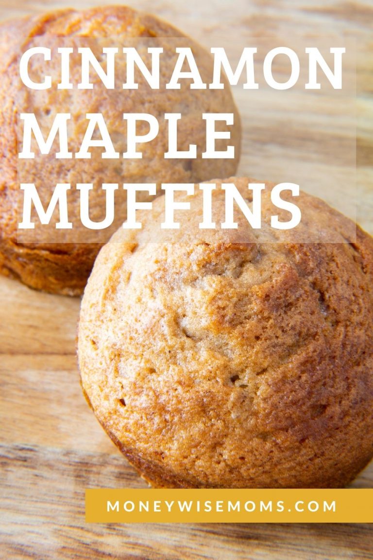 Homemade Cinnamon Maple Muffins Recipe - Moneywise Moms - Easy Family ...