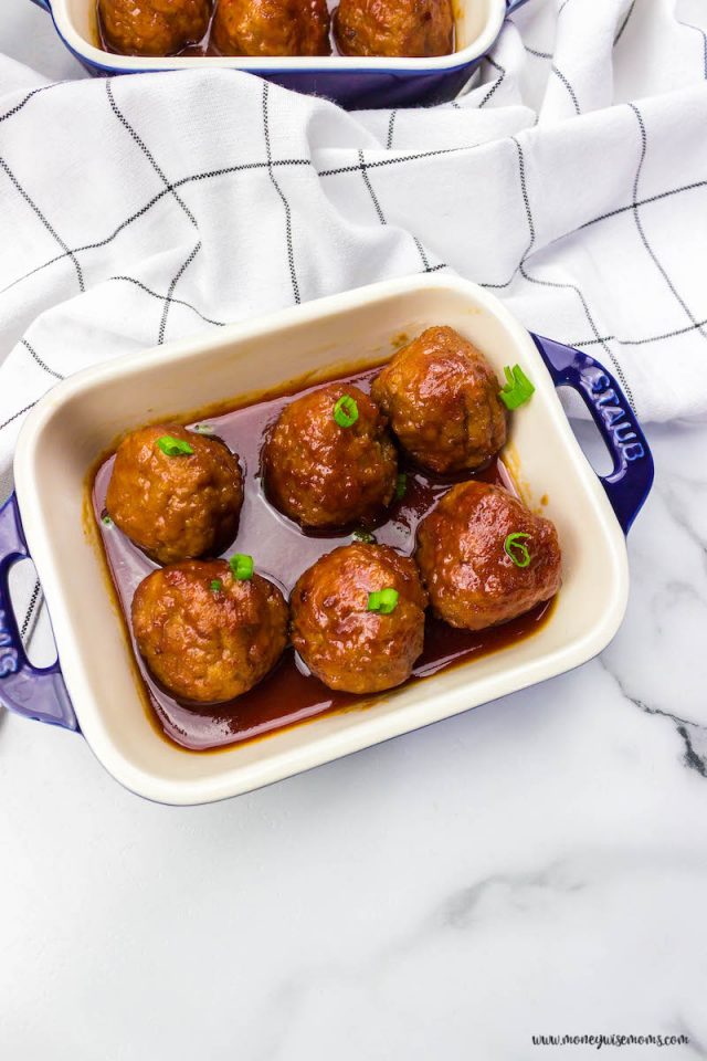 Slow Cooker Meatball Appetizer - Moneywise Moms - Easy Family Recipes