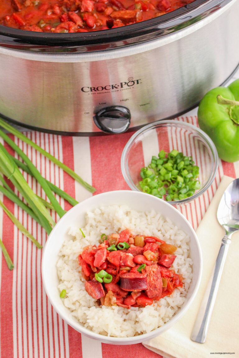 Slow Cooker Red Beans and Rice - Moneywise Moms - Easy Family Recipes