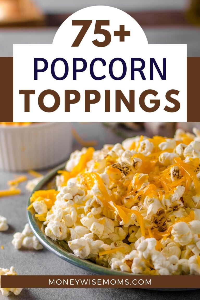 75+ Popcorn Topping Ideas - the Ultimate List! - Moneywise Moms - Easy ...