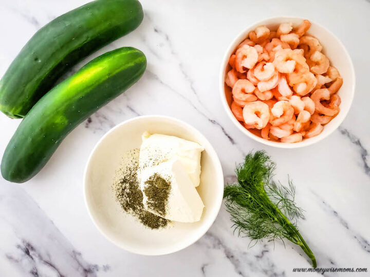 Shrimp on Cucumber Appetizer - Moneywise Moms - Easy Family Recipes