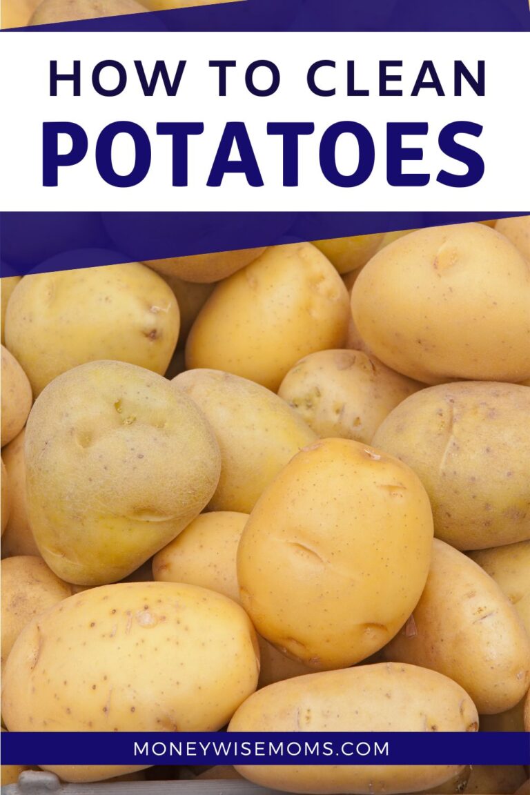 How to Wash Potatoes for Cooking - Moneywise Moms