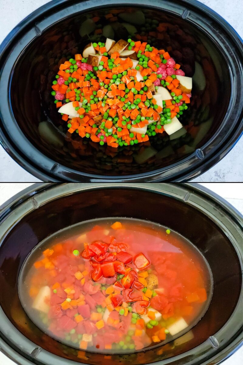 Slow Cooker Vegetable Ground Beef Soup - Moneywise Moms - Easy Family Recipes