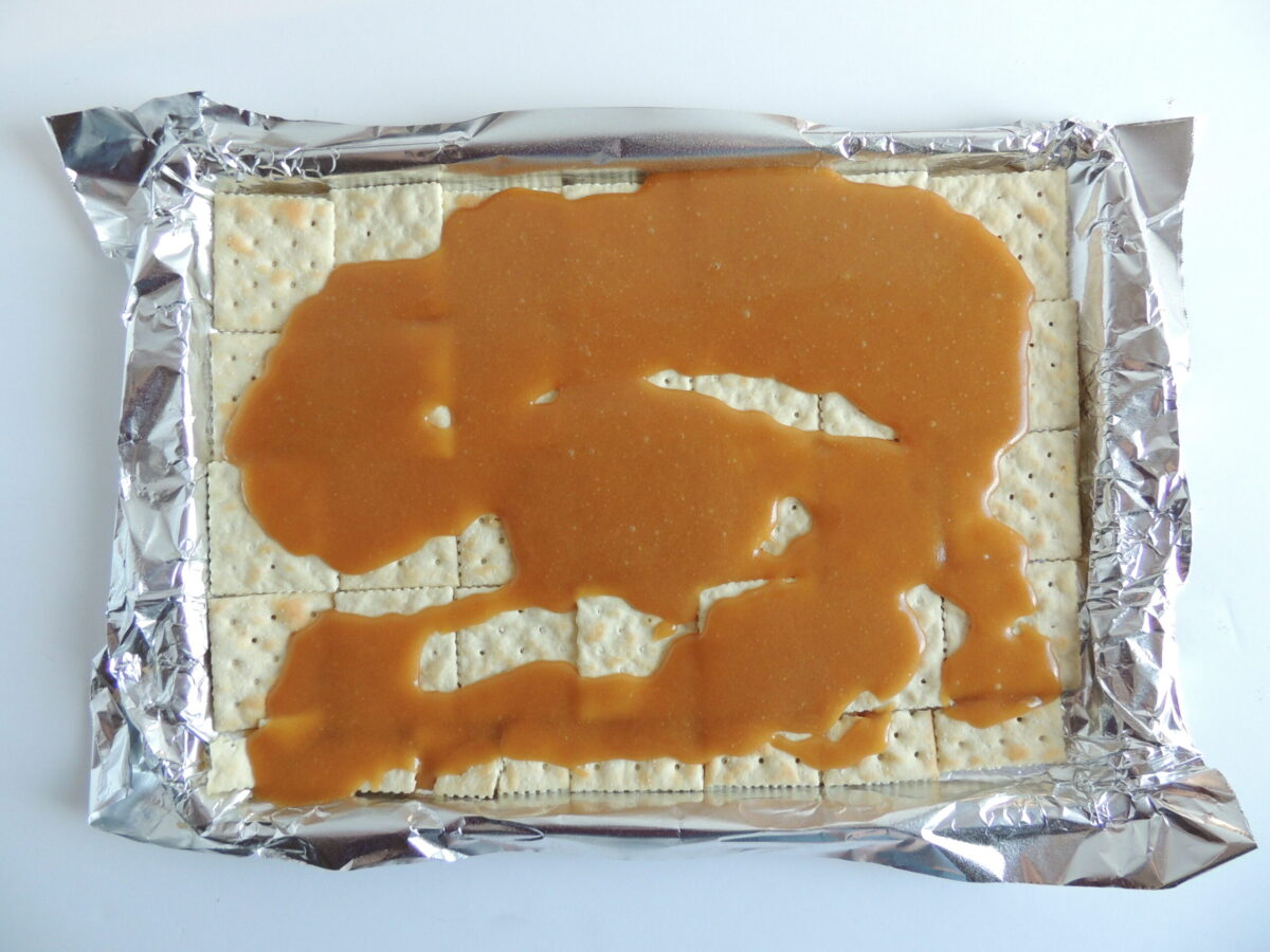 Toffee Saltine Cracker Candy Recipe - Moneywise Moms - Easy Family Recipes