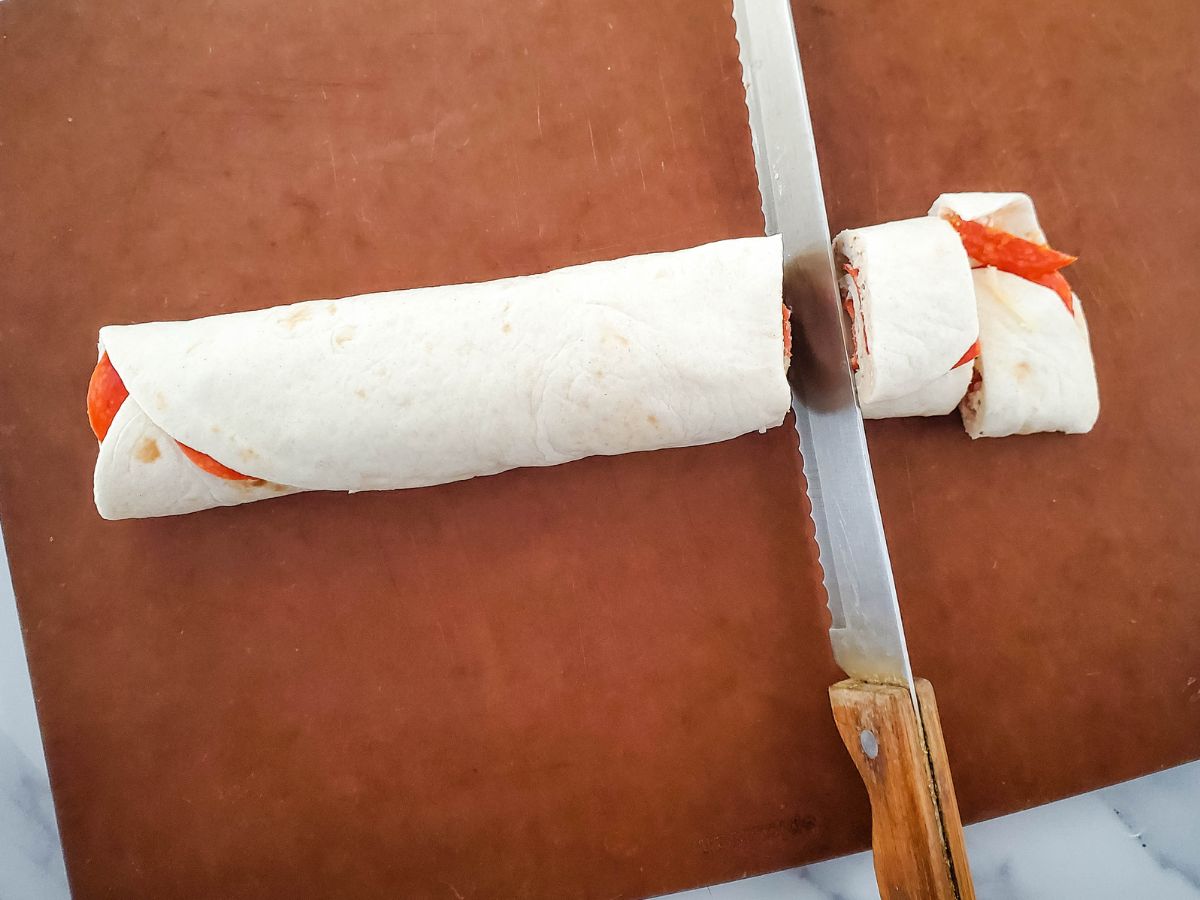 Pepperoni Pinwheels Appetizer Recipe - Moneywise Moms