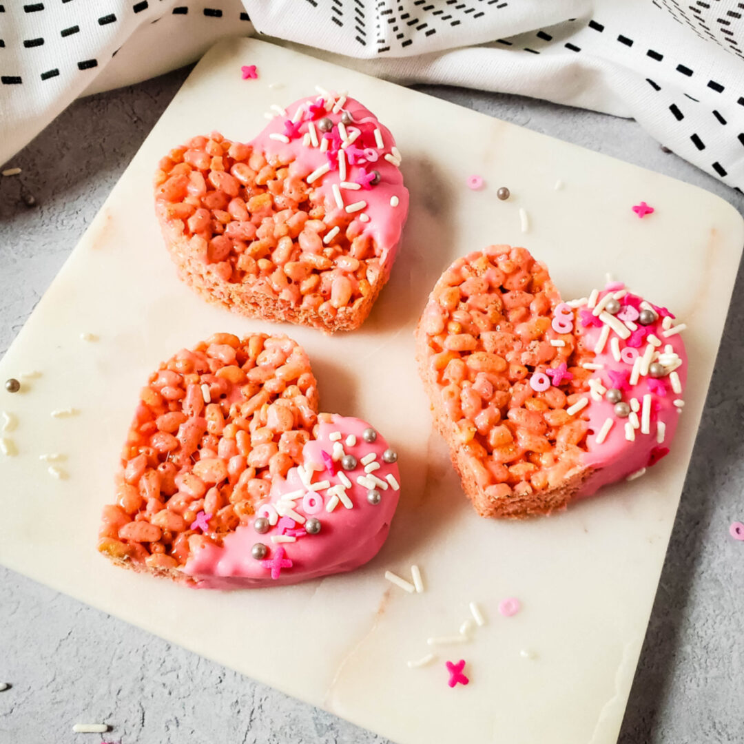 20+ Valentine Rice Krispie Treats - Moneywise Moms - Easy Family Recipes