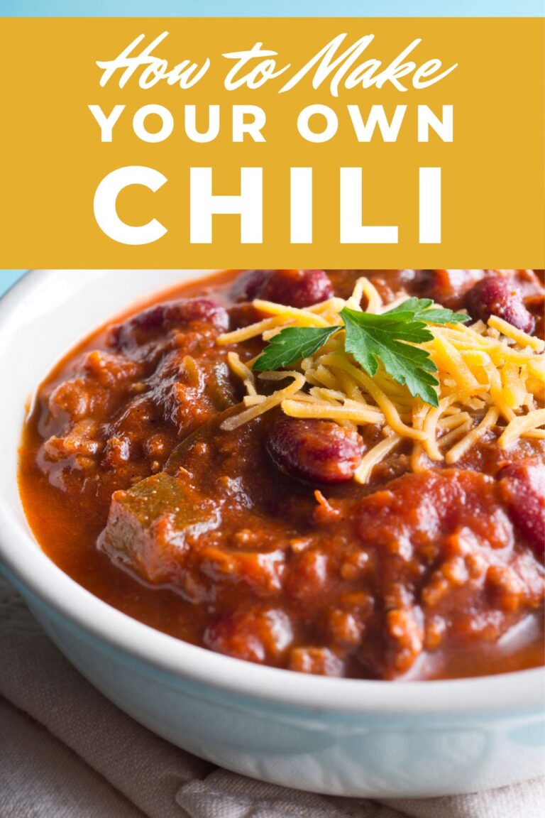 How to Make Your Own Chili - Moneywise Moms - Easy Family Recipes