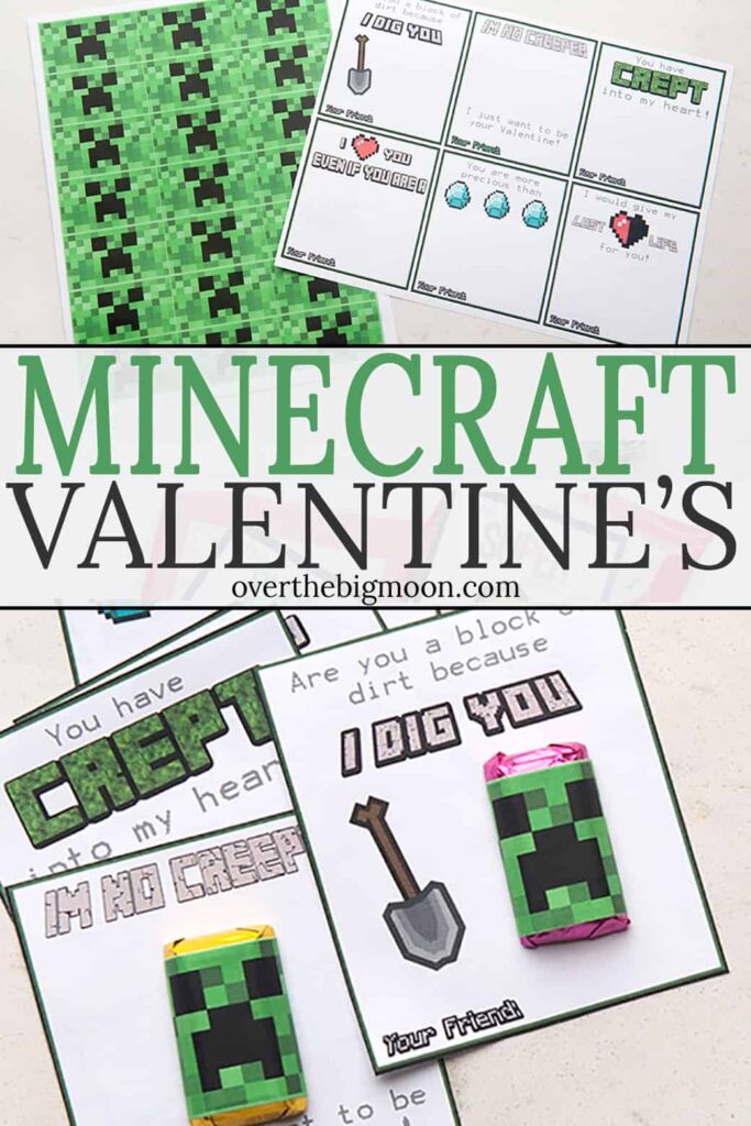 Minecraft Valentines - 9 Easy Printables - Moneywise Moms - Easy Family ...