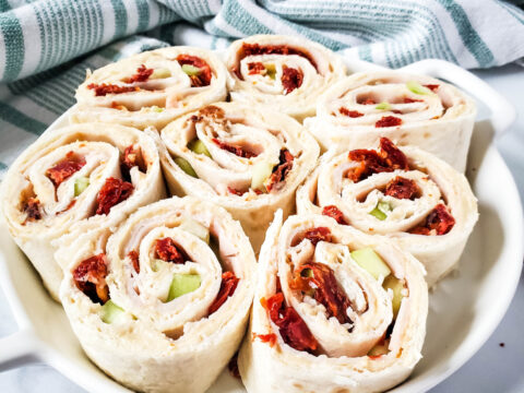Turkey Hummus Pinwheels - Moneywise Moms - Easy Family Recipes