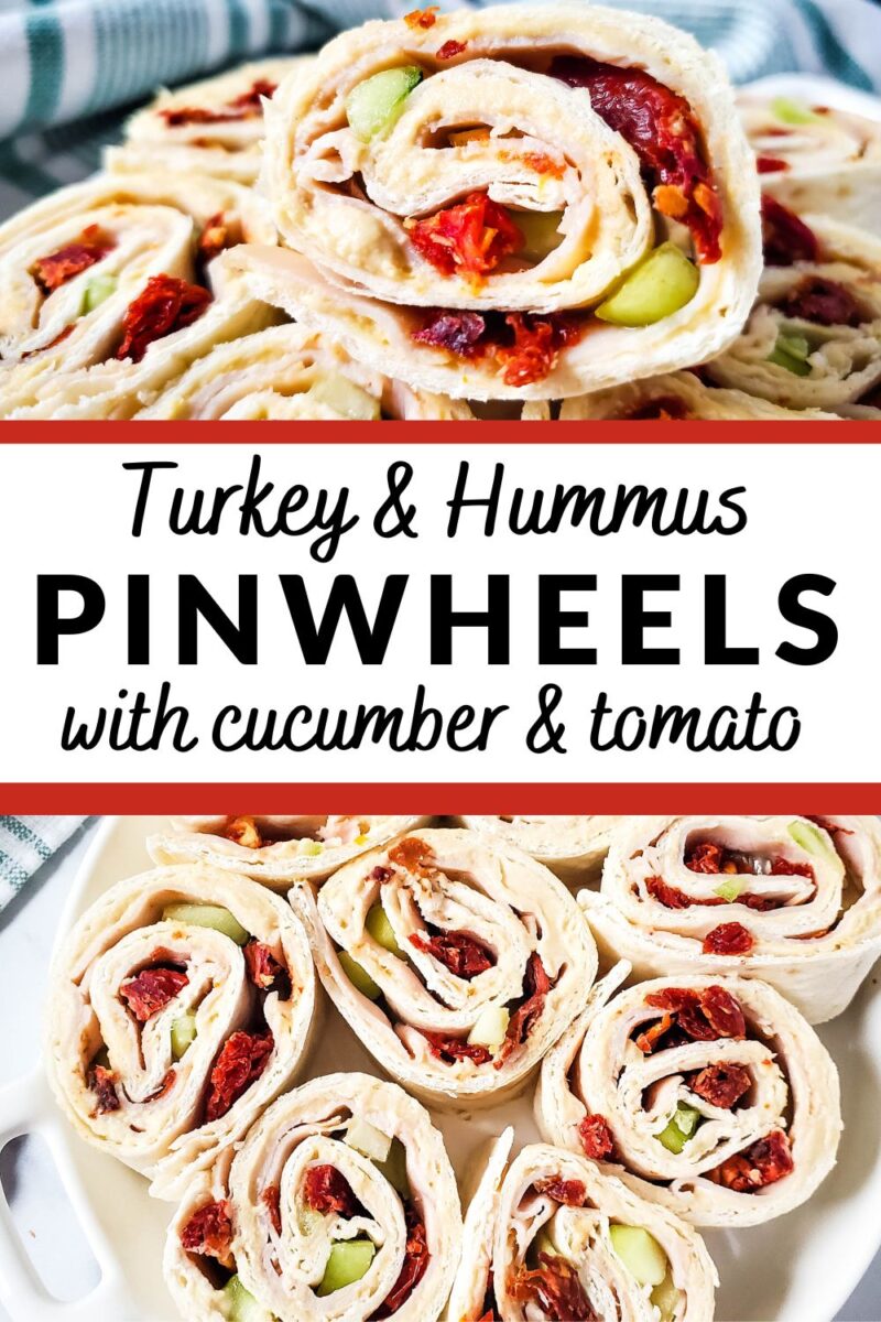 Turkey Hummus Pinwheels - Moneywise Moms - Easy Family Recipes