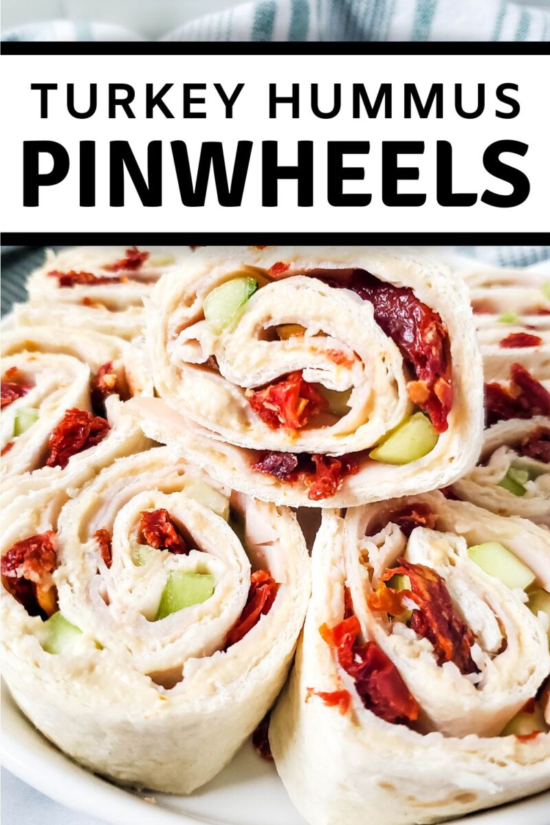 Turkey Hummus Pinwheels - Moneywise Moms - Easy Family Recipes