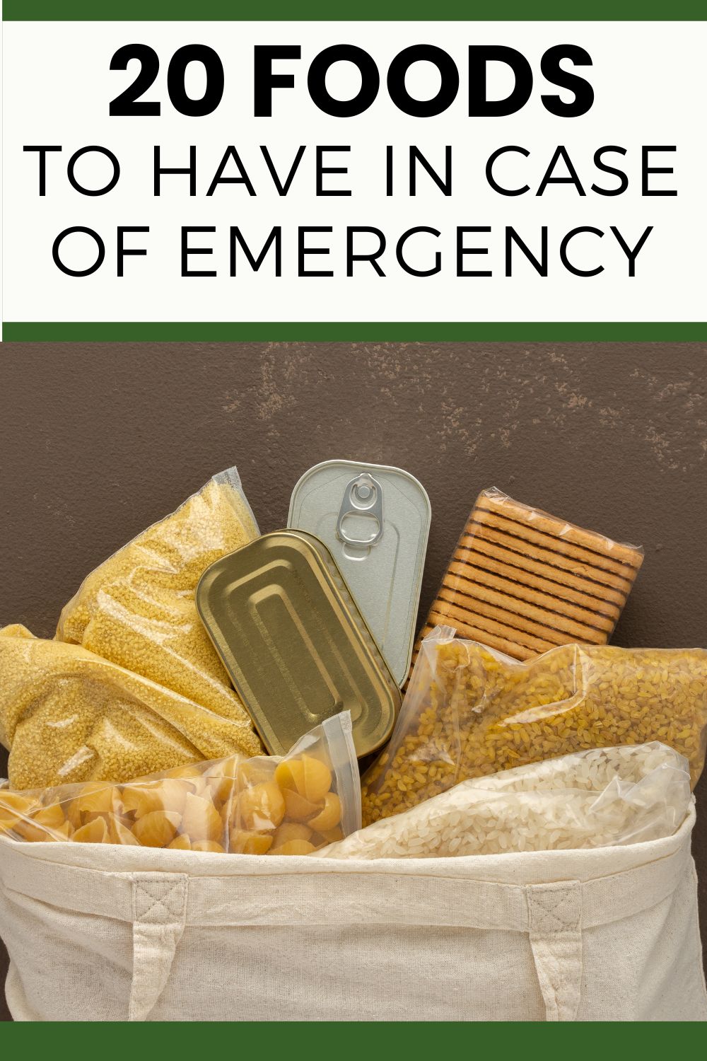 Emergency Food List - Moneywise Moms - Easy Family Recipes