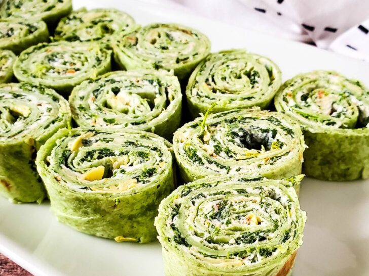 Spinach Artichoke Pinwheel Recipe - Moneywise Moms - Easy Family Recipes